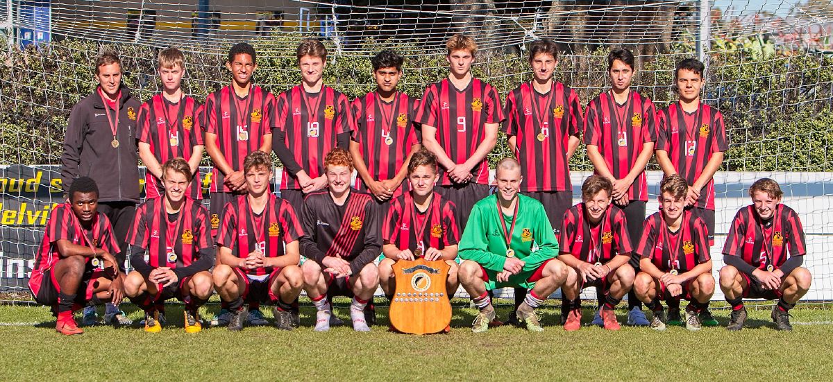 1st XI Footballers win Super Eight Tournament - Hamilton Boys' High School